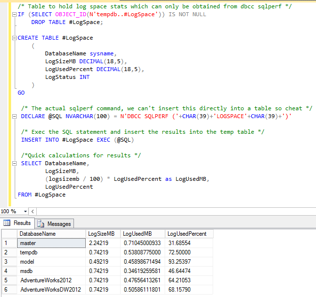 A Better Way To Get SQL File Space Information – SirSQL.net